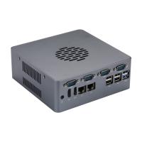 China Industrial Mini PC Pentium G4560 4 COM Ports Dual Intel LAN 2 HDMI 64GB DDR4 for sale