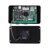 China Fanless Celeron Mini PC Intel J4125 Quad Core Dual Compact IPC Mini Pc Nas Build for sale