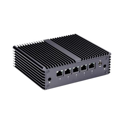 China Intel Celeron N4000 2 Core Mini PC 5x2.5GbE LAN Firewall Router Fanless 6W TDP for sale