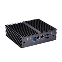 China 4x RS232 Fanless Industrial Mini PC Intel J4005 Dual LAN HDMI DP 4K for sale