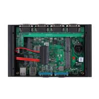 China Intel J6412 Fanless Mini PC 6 COM RS232 RS485 USB3.0 Industrial Embedded Computer for sale