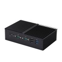 China Intel J6412 Fanless Mini PC 6 COM RS232 RS485 USB3.0 Industrial Embedded Computer for sale