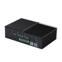 China Intel J6412 Fanless Mini PC 6 RS232 RS485 COM Ports Dual LAN GPIO Industrial for sale