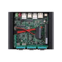 China Intel Core i3-10110U Industrial Mini PC Dual 2.5G LAN 4x RS232 COM Fanless for sale