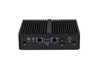China Intel Core i7 10510U Industrial Fanless Mini PC Dual 2.5G LAN 4 RS232 for sale