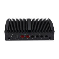 China Intel N100 Mini PC 10GbE Firewall Router Dual 10GbE Quad 2.5GbE LAN Fanless for sale