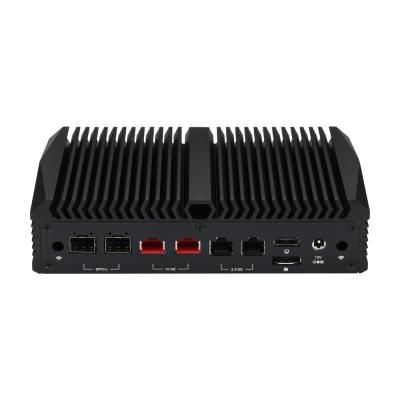 China Intel N100 Dual Nic Mini PC Pfsense 6 Port NIC 2.5G 10G RJ45 SFP+ Router for sale