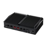 China 10G Firewall Mini PC Intel Atom X7425E  Dual Nic Mini Pc Pfsense RJ45 Network for sale