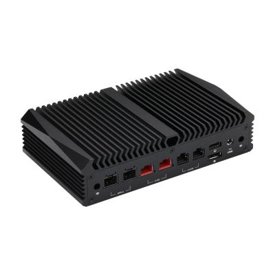 China 3.4GHz Intel N150 Mini PC 6 Port Soft Router Dual 10G SFP+ Dual 2.5G LAN for sale