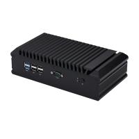 China Intel Core i5 6200U 6 COM Ports Fanless Industrial Mini PC 2400MHz for sale