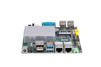 China 4 Core Mini ITX Motherboard Intel Pentium J3710 1.6GHz DDR3L Dual LAN 4xRS232 for sale