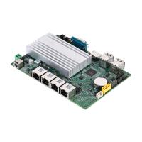 China Intel Core i5-5200U Industrial Motherboard 4x2.5GbE LAN Firewall Embedded Board 148x104mm for sale