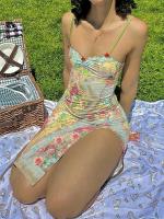 China Stylish Knee Length Tight Dress Outfit  XL Size V Neck Tight Dress Latest Fashion for sale