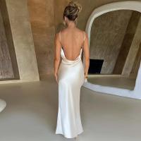China Beautiful Long Slip Dress For Women Comfortable Elegant White Long Dress for sale