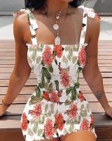 China Boat Neck Print Halter Dress Top Waist Floral Sheath Dress for sale