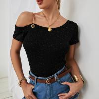 China Sexy Suspenders Ladies Camisole Vest Embellished High Low Shoulders Casual Cotton Tops for sale