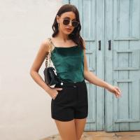 China Stylish Ladies Camisole Vest Elegant Sexy Little Velvet Camisole Top For Women for sale