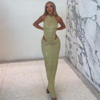 China Comfortable Stylish Womens Sleeveless Jumpsuit Sexy Sleeveless Zipper Jumpsuit for sale