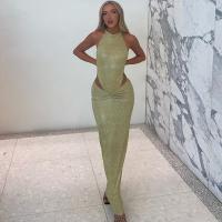 China Comfortable Stylish Womens Sleeveless Jumpsuit Sexy Sleeveless Zipper Jumpsuit for sale