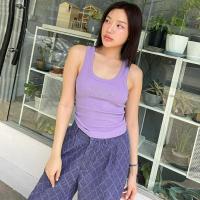 China Summer New Fashion Street Shoot Slim Sexy Crop Hot Drill Sleeveless Vest Can Be Customized Patterns for sale
