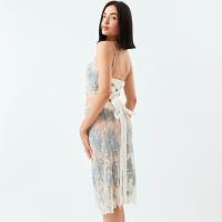 China Womens Summer Sleeveless Slip Dress Polyester Waist Dress in Multiple Colors Sexy Style for sale