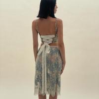 China Womens Summer Sleeveless Slip Dress Polyester Waist Dress in Multiple Colors Sexy Style for sale
