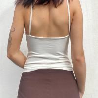 China Summer Fashion Slim-fit Camisole Vest With Cutout Chest And Midriff for sale