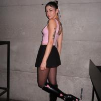 China New summer sexy hottie line neck waist slimming tank top for sale