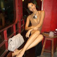 China Summer new solid color V-neck halter strap slim-fit small vest top for sale