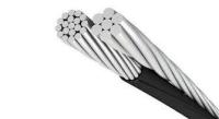 China LSOH Aluminium Overhead Aerial Bundle Cable LV ABC Duplex Service Drop Wire for sale