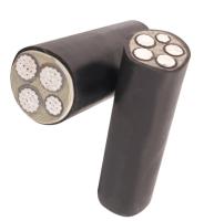 China 0.6/1 KV Aluminum Core XLPE Insulated PVC Jacket NA2XY Low Voltage Power Cable for sale