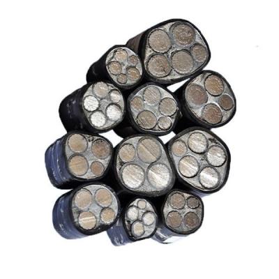 China Aluminum 5 Core XLPE Insulated PVC Jacket Low Voltage Power Cable for sale