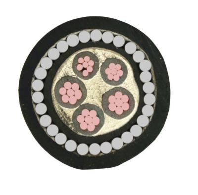China 5 Core SWA N2XRY PVC Low Voltage Electrical Cable Copper Conductor for sale