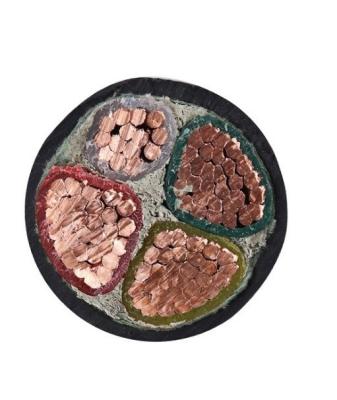 China IEC60502-1 3C 4C Low Voltage Electrical Cable Armored Cu Conductor for sale