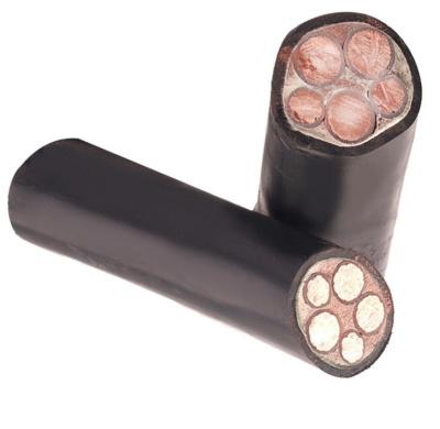 China 3+2 Core NYBY Low Voltage Electrical Cable CU Conductor Steel Tape Armored for sale