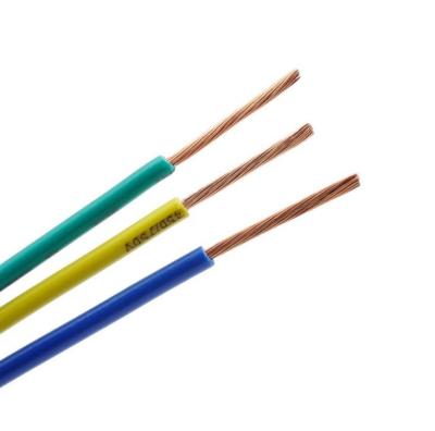 China BV/BVR PVC Coated Electrical Wire Copper Conductor For House Wiring for sale