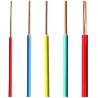 China BV/BVR PVC Coated Electrical Wire Copper Conductor For House Wiring for sale