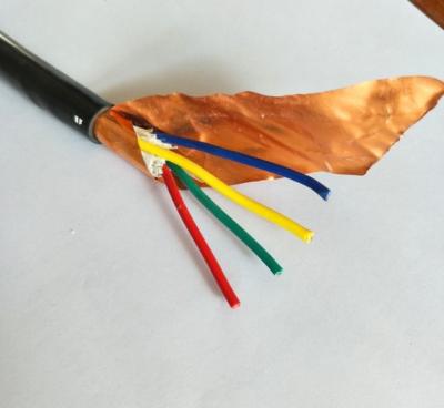 China Indoor KVVP PVC Insulated Cable Four Core Copper Shielded Control for sale