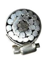 China Overhead ASTM B 232 ACSR Conductor Concentrically Stranded Steel Reinforced for sale
