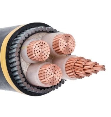 China SWA N2XRY 70mm 95mm 120mm 4 Core Armoured Cable XLPE Insulated for sale