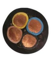China 4C Copper Conductor Rubber Sheathed Cable ISO9001 Flame Retardant Power Cable for sale