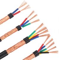 China Building RVVP Multicore Control Cable 300/500V PVC Insulated for sale