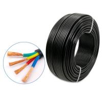 China 4X1.5 Mm2 RVV Shielded Multicore Control Cable H05VV-F Low Voltage for sale
