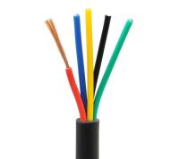 China 0.5~0.8MM Multicore Control Cable RVV PVC Insulated PVC Sheathed for sale