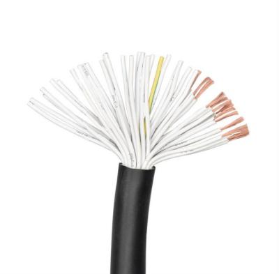 China Low Voltage Multicore Control Cable H07VV-F Flexible RVV Wire for sale