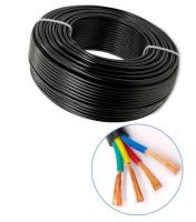 China 4*6 SQMM Electrical Control Cable RVV 300V/500V Flameproof CU Core for sale