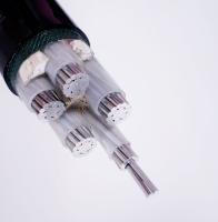 China Black Aluminum 5 Core YJLV Underground Electrical Cable IEC60502 for sale