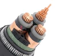 China 8.7/15KV 11KV 3 Core XLPE Cable SWA N2XRY General Cable Medium Voltage for sale