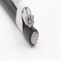 China XLPE PVC 0.6/1KV Aerial Bundle Cable IEC60502 Duplex Service Drop Cable for sale