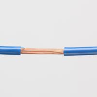 China BVR Single Strand Insulated Copper Wire 450/750V Oxygen Free Copper Cable for sale